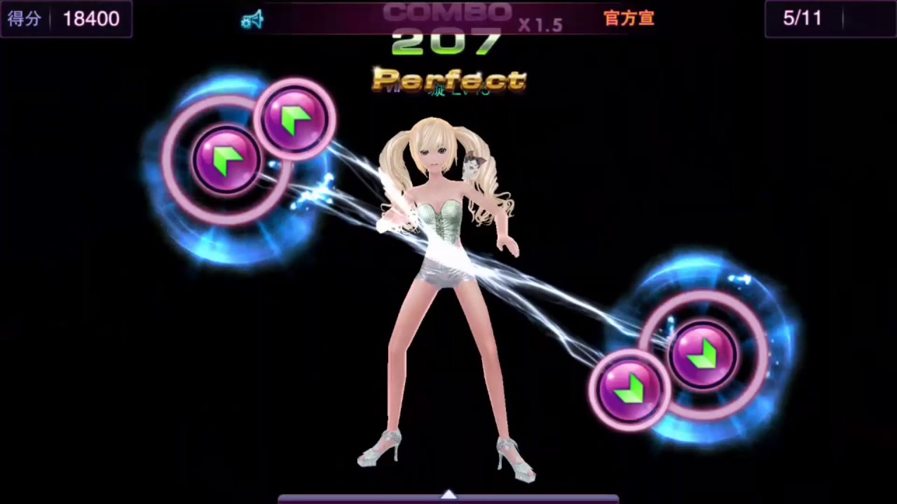 Line touch 6☆ play我呸 100%perfect - YouTube