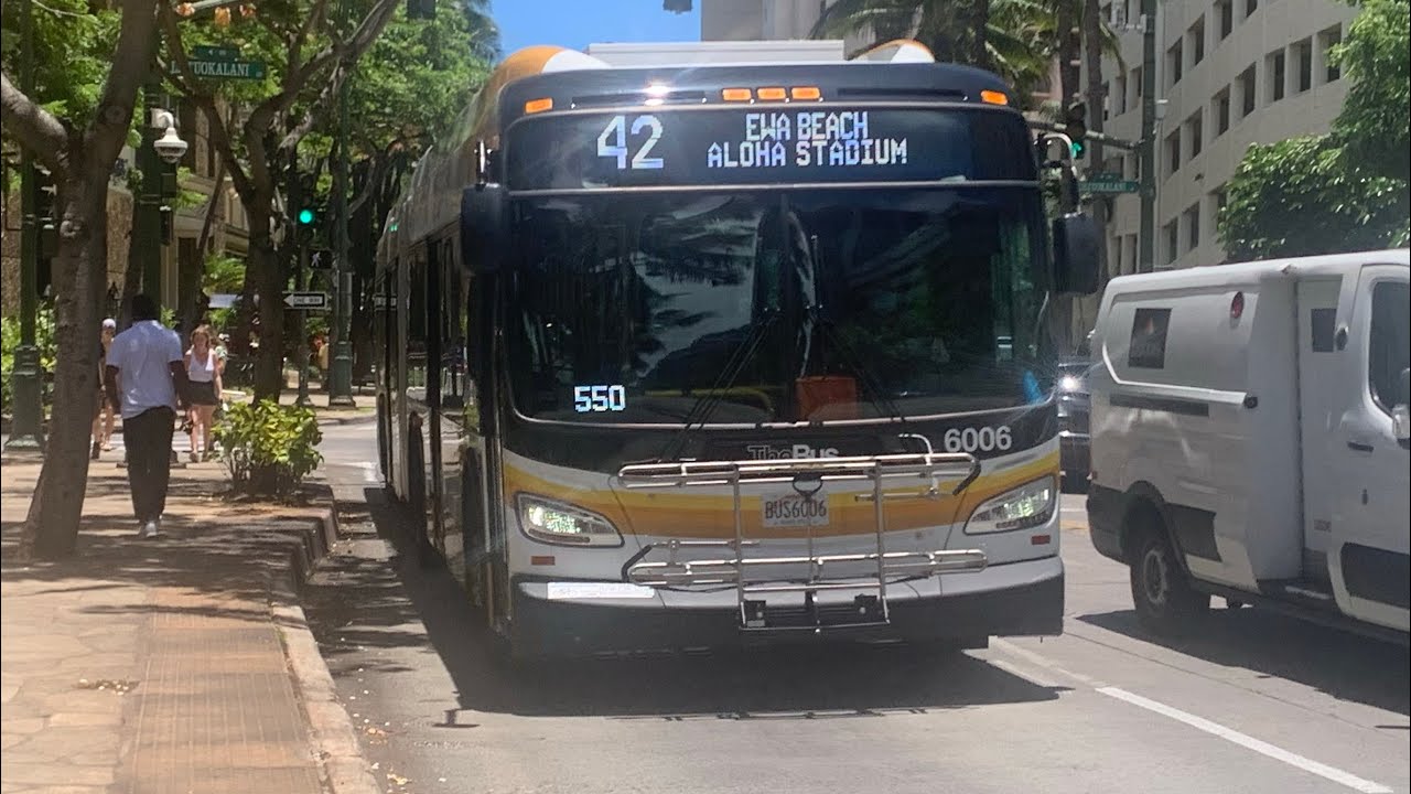 Honolulu Bus 6006 Route 42 YouTube honolulu-bus-6006-route-42-youtube