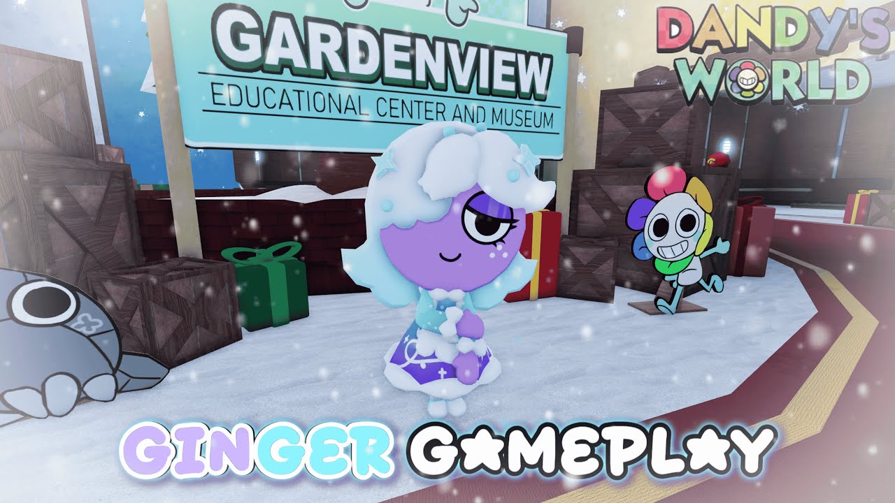 Ginger *NEW* Snowtime Skin Gameplay! 🍪 ️ | Dandy's World 🌼🌈 - YouTube