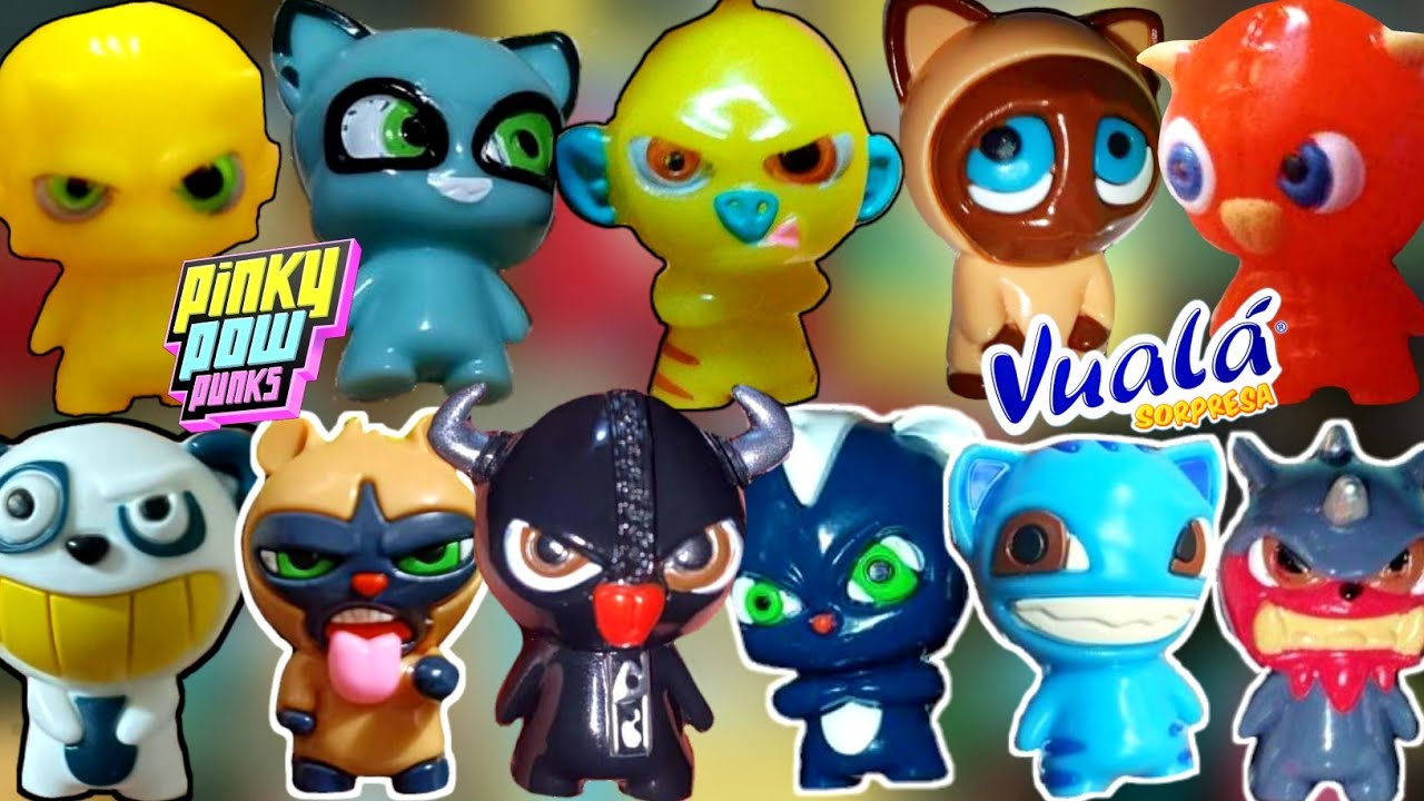 Coleccion Completa Figuras Pinky Pow Punks A Color Ya Salieron Todas ...