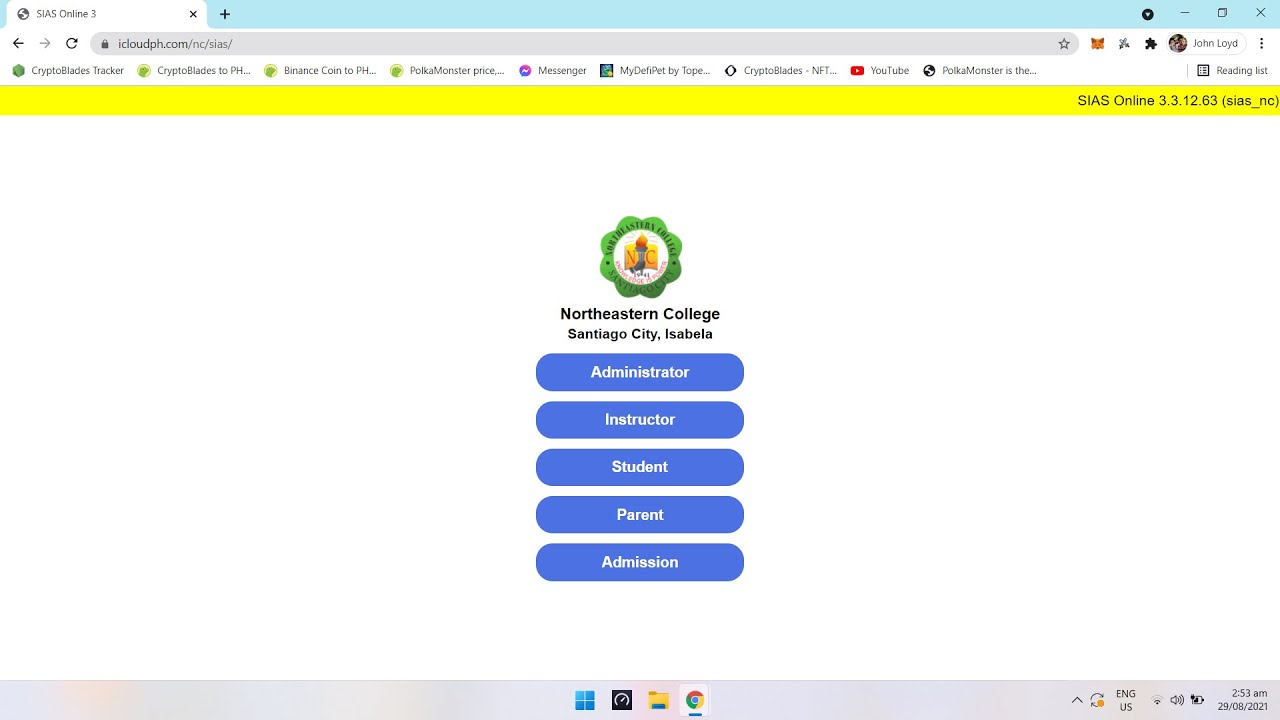 SIAS-LMS Quick Tutorial (How to Used) - YouTube