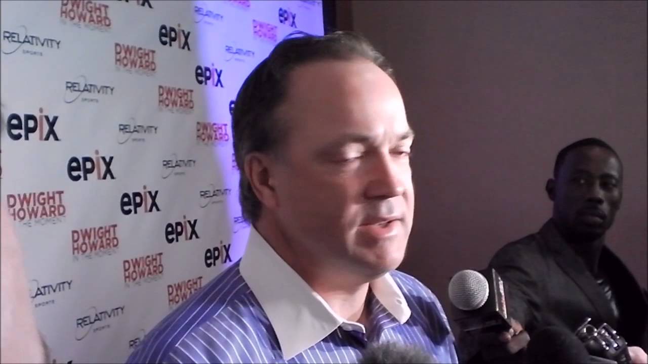 Tad Brown at Dwight Howard Documentary Premiere - YouTube