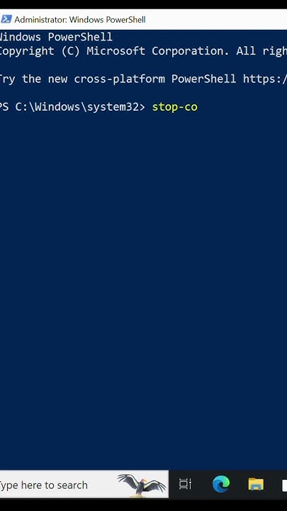 Shutdown Computer From Powershell Shorts Powershell Powershellscripting Youtube