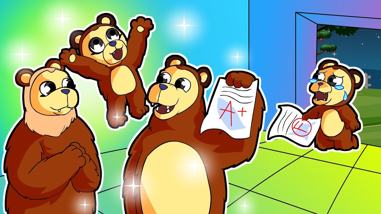 Good Study Reward!! Baby Bear really bad at studying? | Bear's Life ...