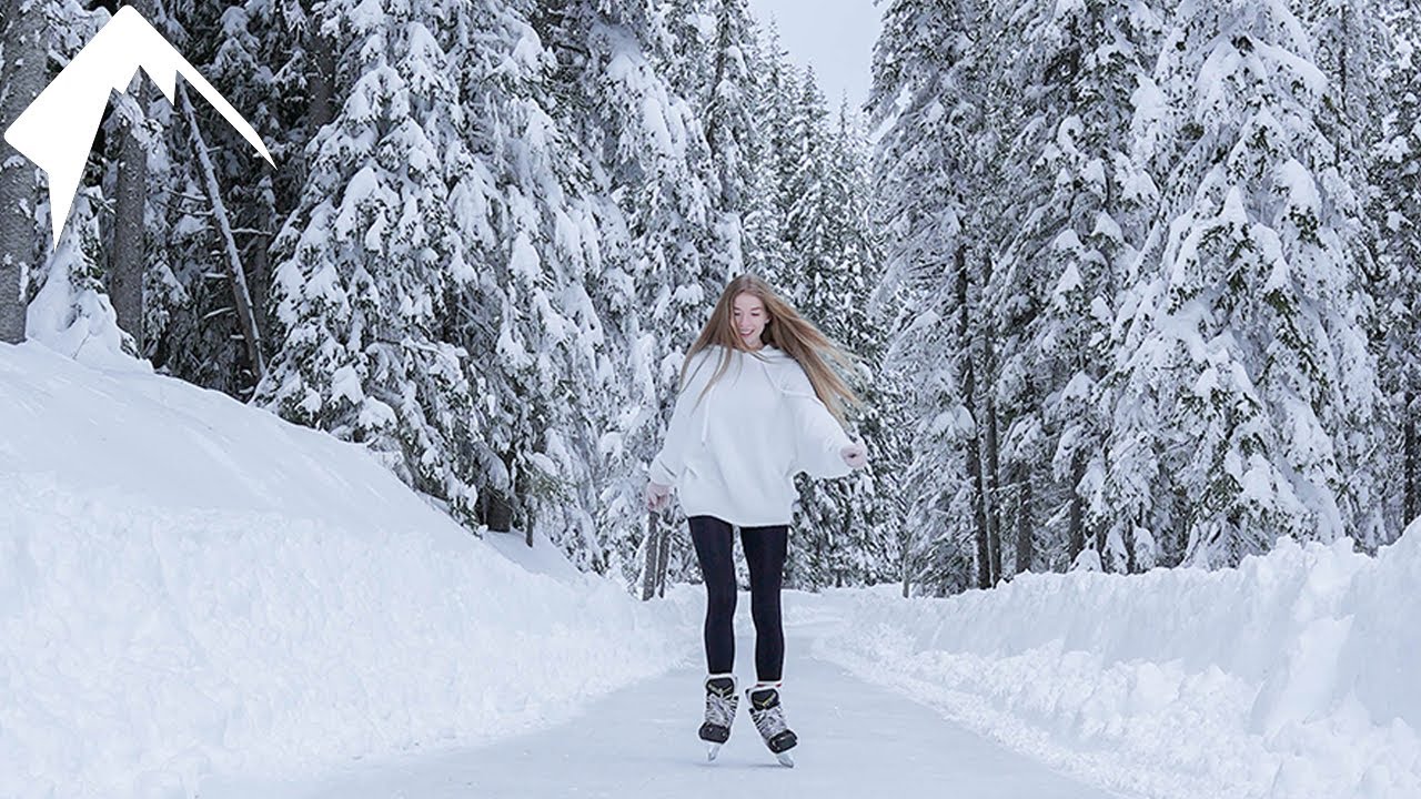 You can Skate through this Forest in Canada! - YouTube