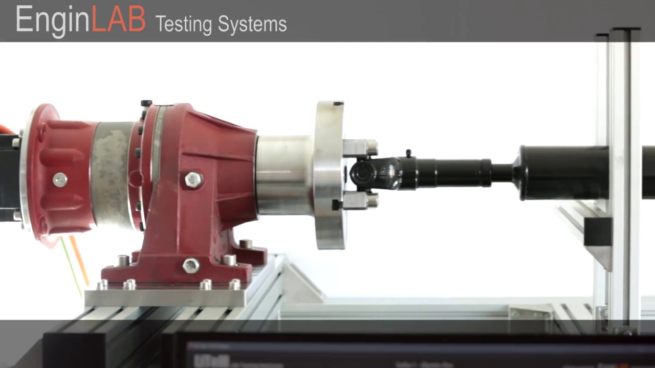 Torque fatigue test on universal U joint - YouTube