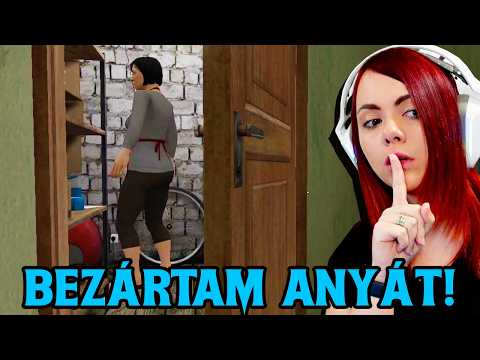 BEZÁRTAM ANYÁT A RAKTÁRBA! Ebből baj lesz! 😂 - Schoolboy Runaway #4