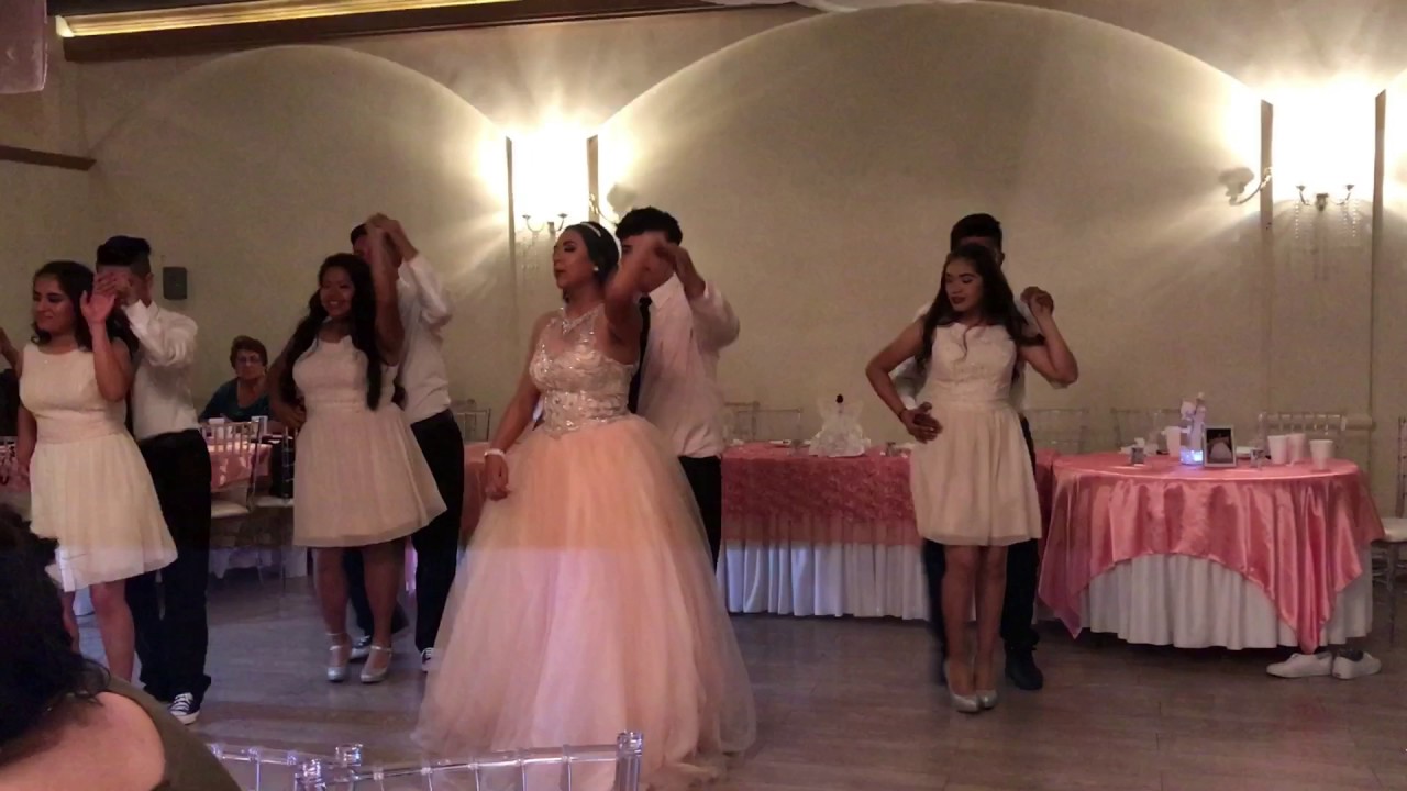 Larrisa's Sweet 16 Surprise Dance Pt.1 - YouTube