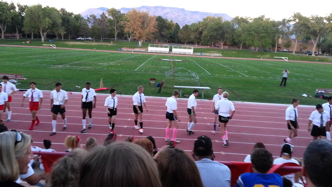senior powderpuff dance 2013 - YouTube