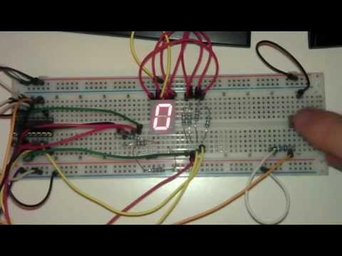 7-Segment Display Test - YouTube