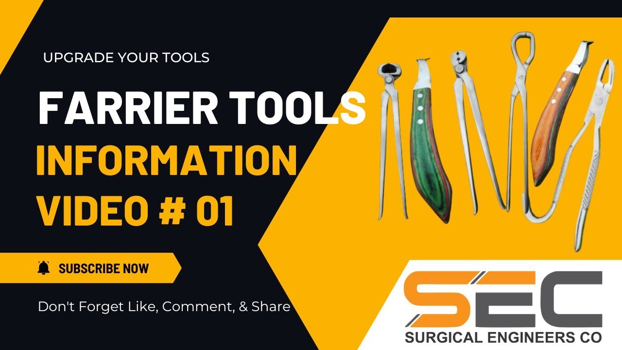 Farriers Tool Kit | Surgical Engineers Co | SEC 1 - YouTube