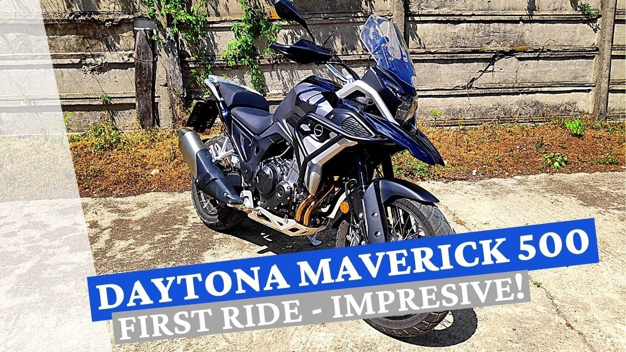 2021 Daytona Maverick 500 First Ride - YouTube