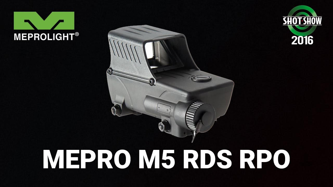 Meprolight M5 RDS Pro - SHOT Show 2016 - YouTube