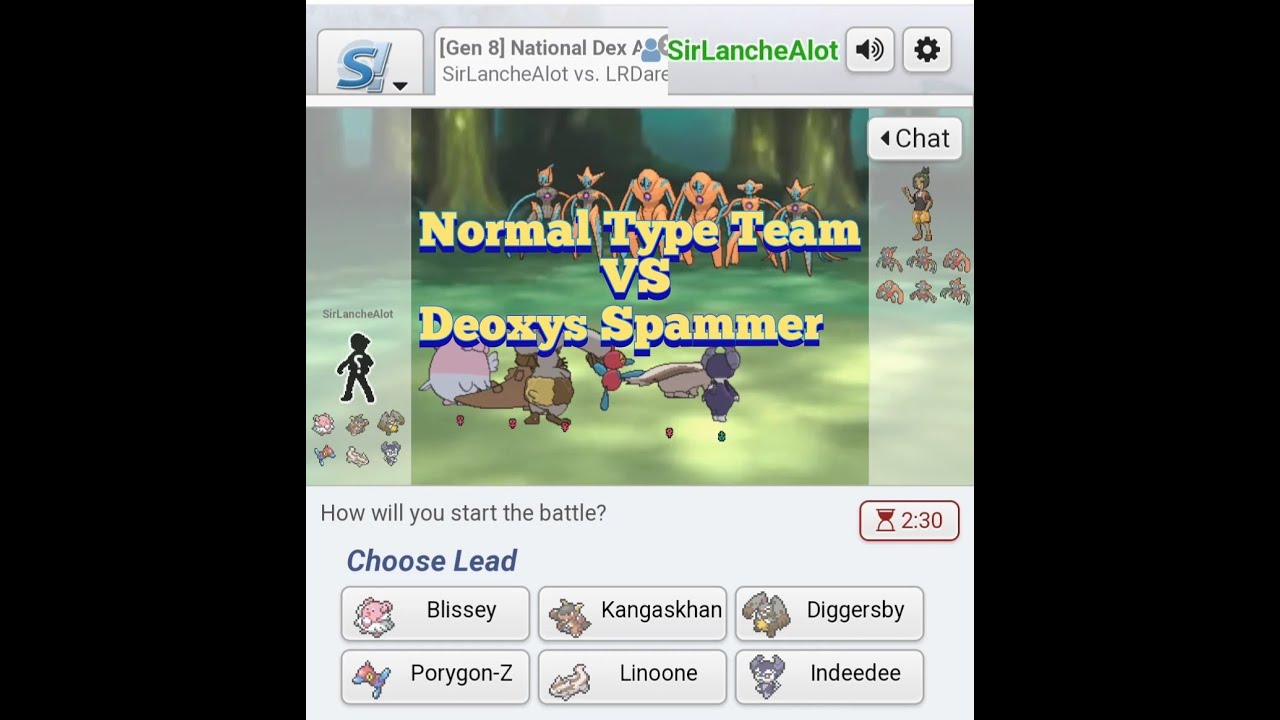 Pokémon Showdown Normal Type Team - YouTube