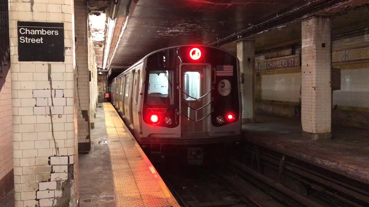 NYC Subway HD 60fps: Riding Bombardier R179 J Train (Fulton Street to ...