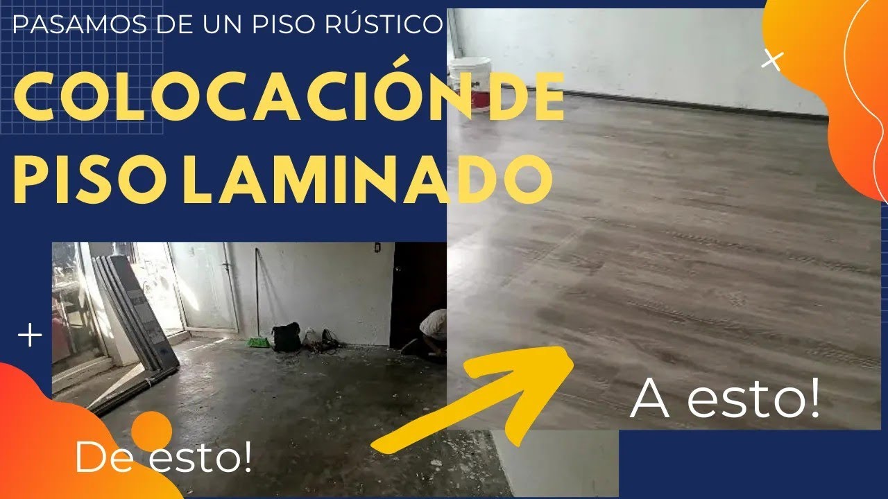 🏡 Proceso para COLOCAR DE PISO LAMINADO de 7 mm*Explicación*I CONSTRUCTORA XICO - YouTube