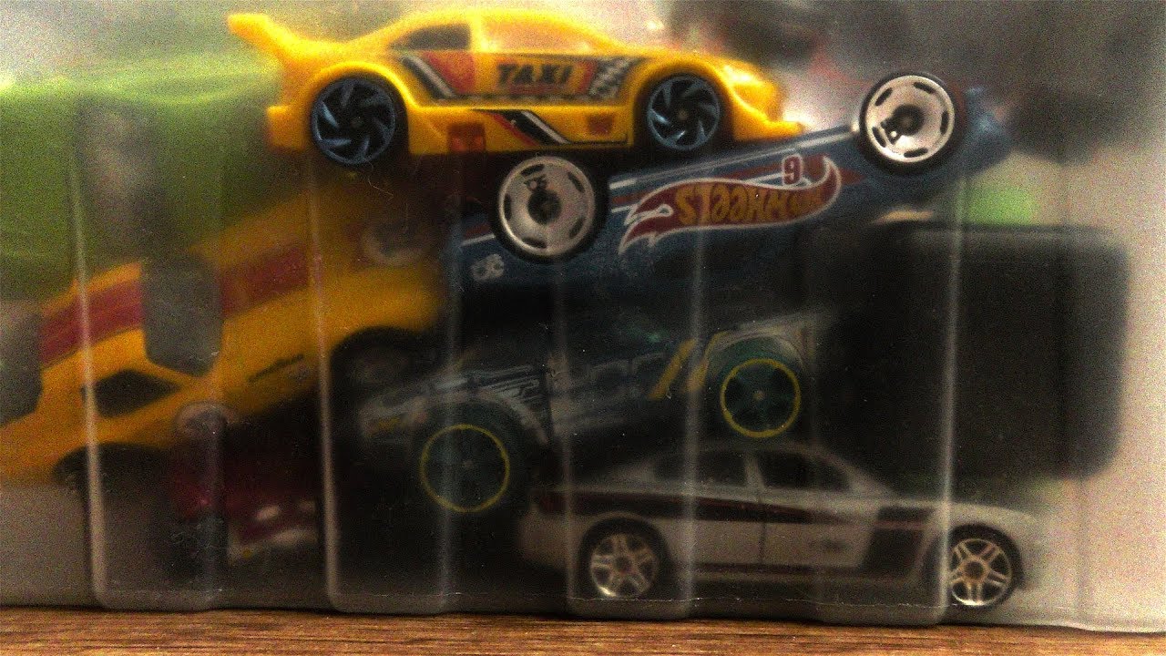 Toy Cars of Small Size taken out of the box - YouTube