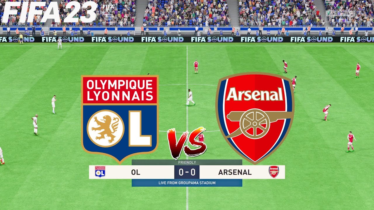 FIFA 22 | Lyon vs Arsenal - Club Friendly - Full Gameplay - YouTube