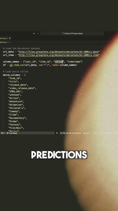 What does the surprise module do in Python - YouTube