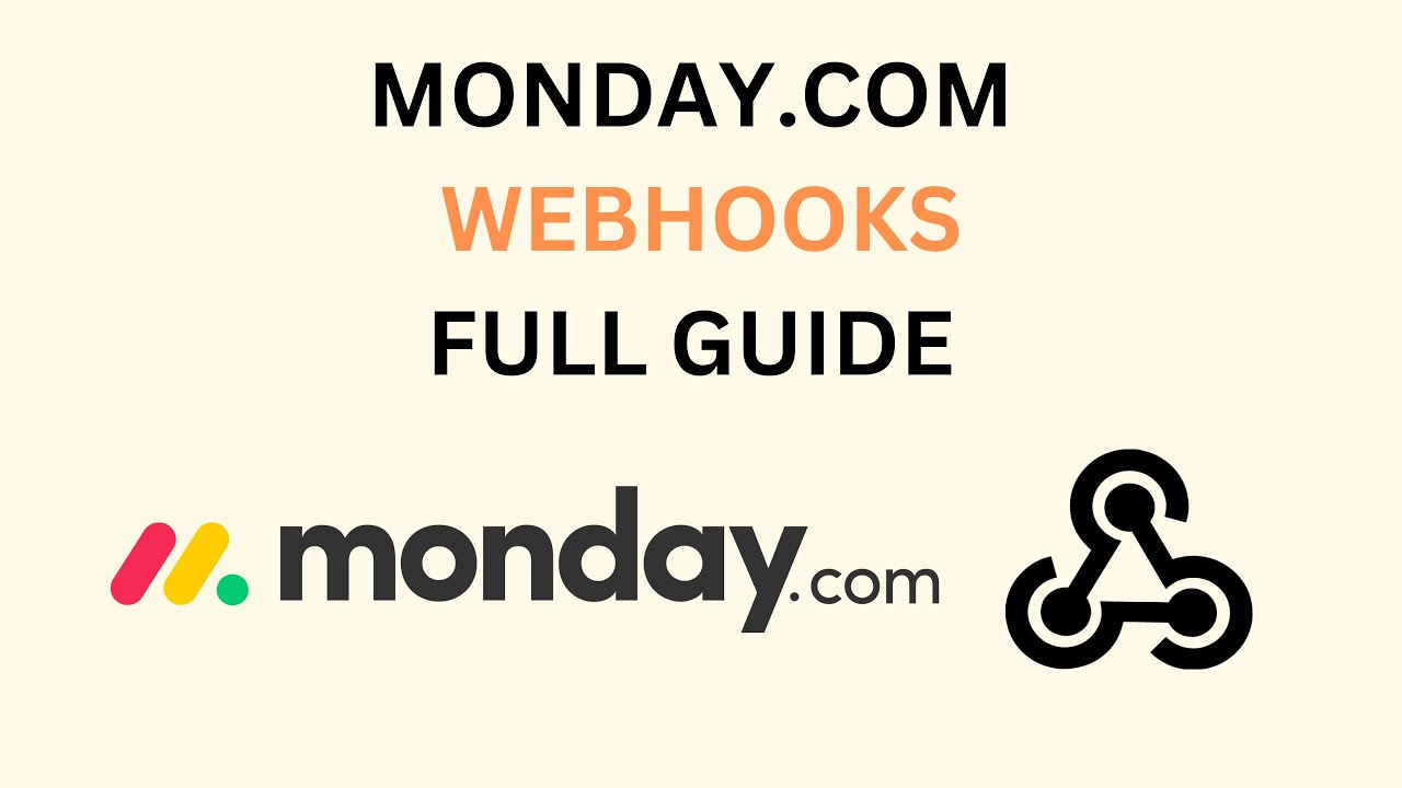 How to Get All Data with monday.com Webhooks - YouTube