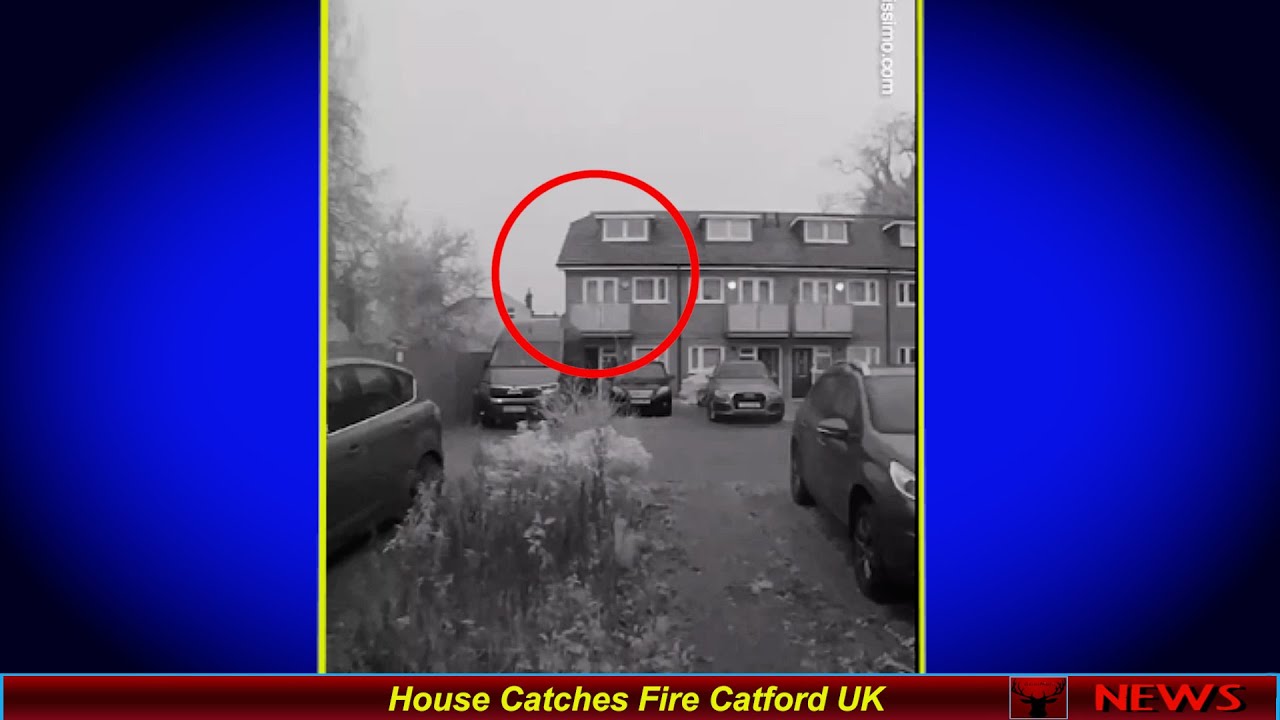 House Catches Fire Catford UK - YouTube