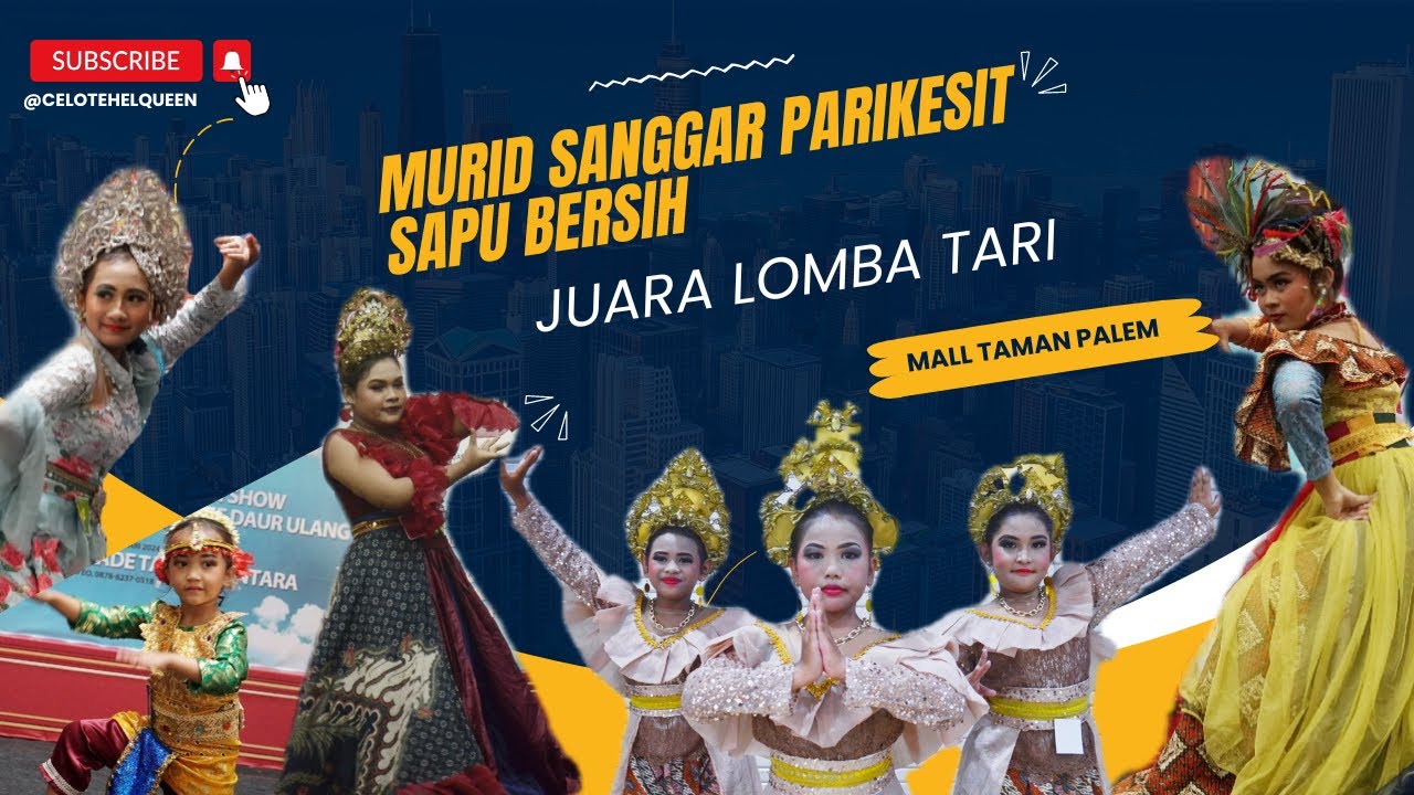 MURID SANGGAR PARIKESIT SAPU BERSIH JUARA LOMBA - YouTube