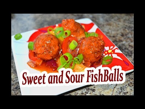 How to make Sweet and Sour Fish Balls - YouTube