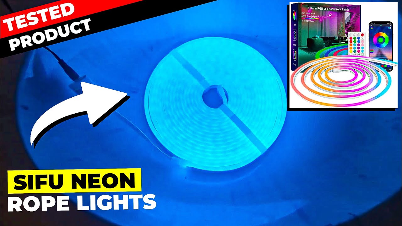 There's So Much You Can Do With Silfu Neon Rope Lights! - YouTube