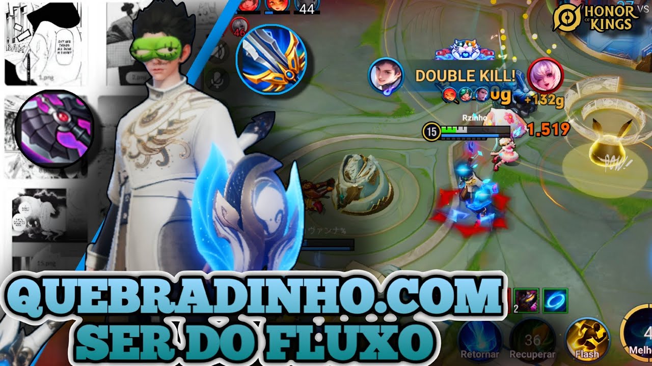 NOVO REI DO BAN SER DO FLUXO | HONOR OF KINGS | HOK - YouTube