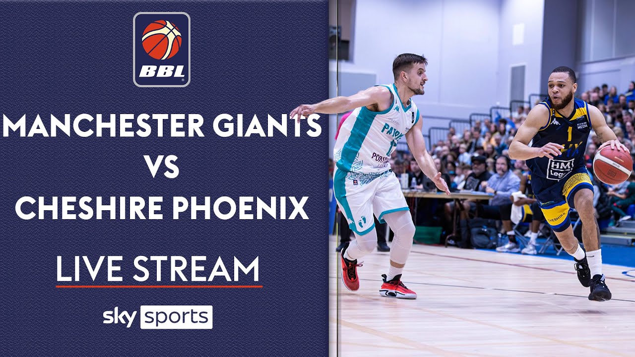 LIVE! BBL | Manchester Giants vs Cheshire Phoenix | British Basketball ...