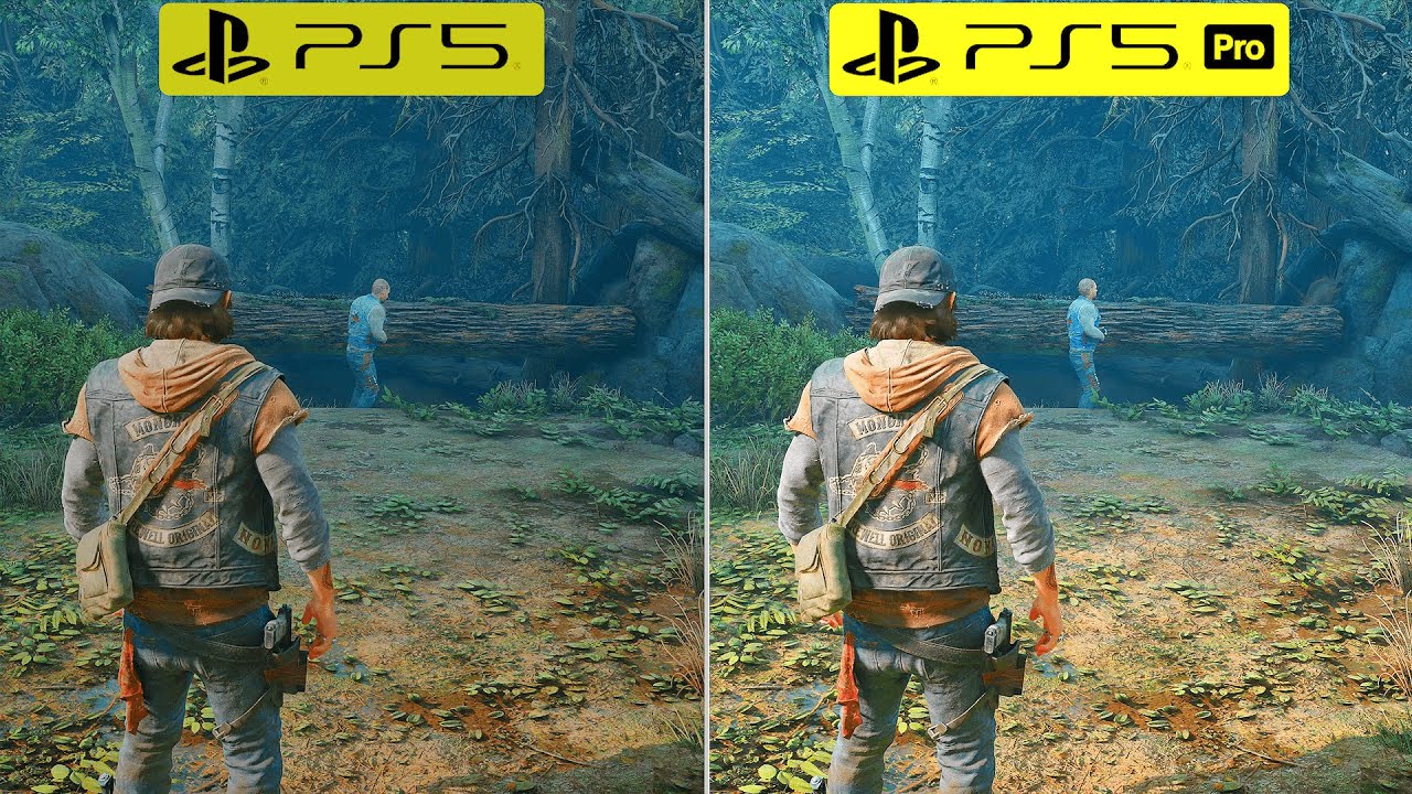 PS5 vs PS5 PRO Days Gone Graphics Comparison - YouTube