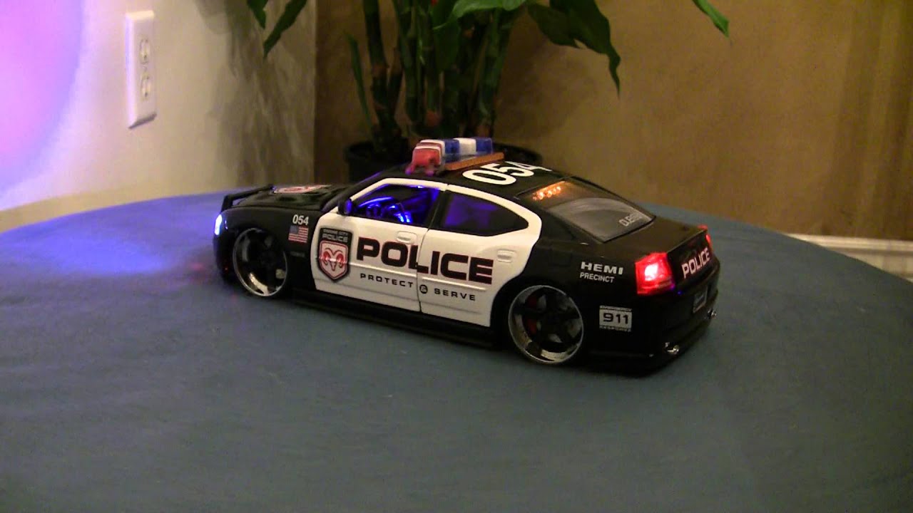 1:18 Dodge Charger Hemi R/T Custom Built Police Model Die-Cast Dodge ...