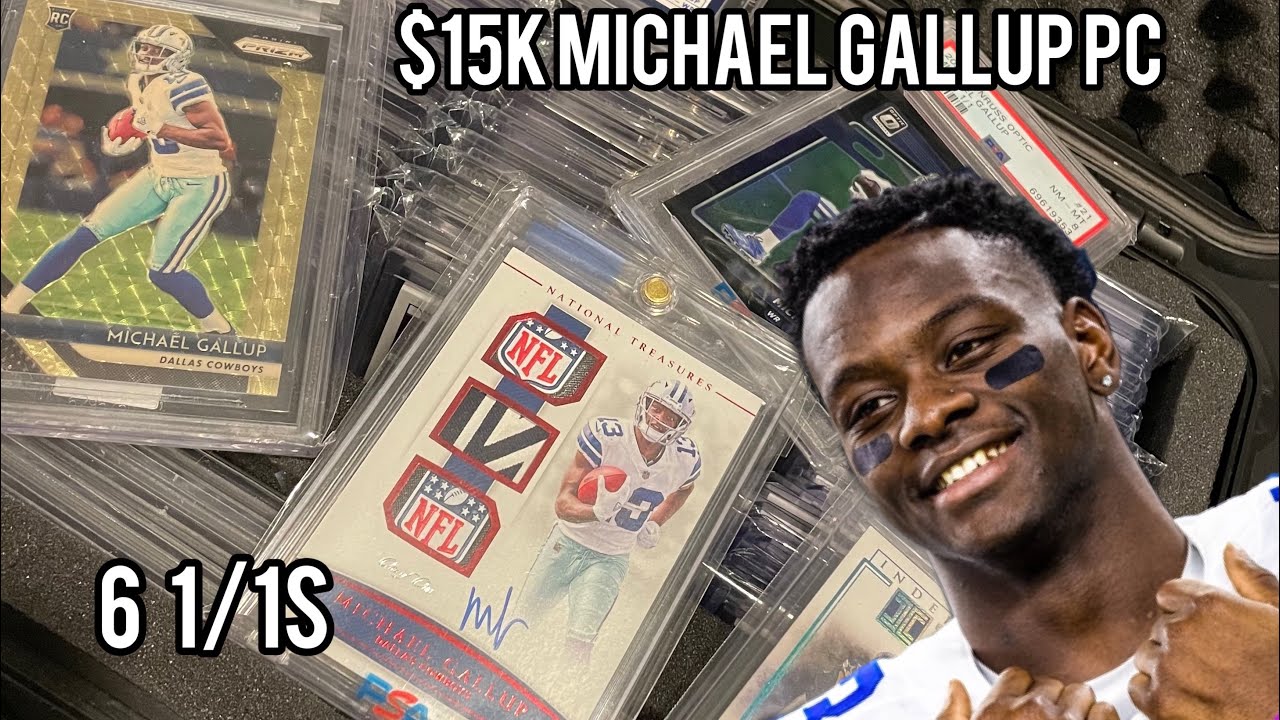 $15k Michael Gallup PC! Nearly *10* ONE OF ONES🤑 - YouTube