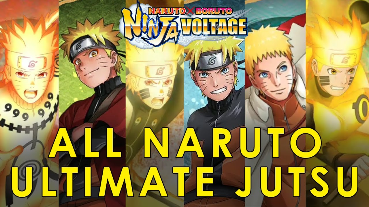 NxB ALL NARUTO LINE-UP + ULTIMATE JUTSU SOLO BATTLE ATTACK MISSION ...