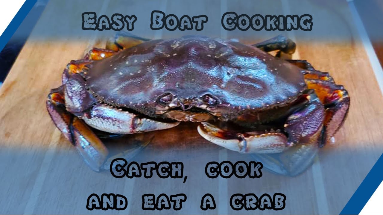 Catch, cook and eat a crab in a small boat - Easy Boat Cooking - Island ...