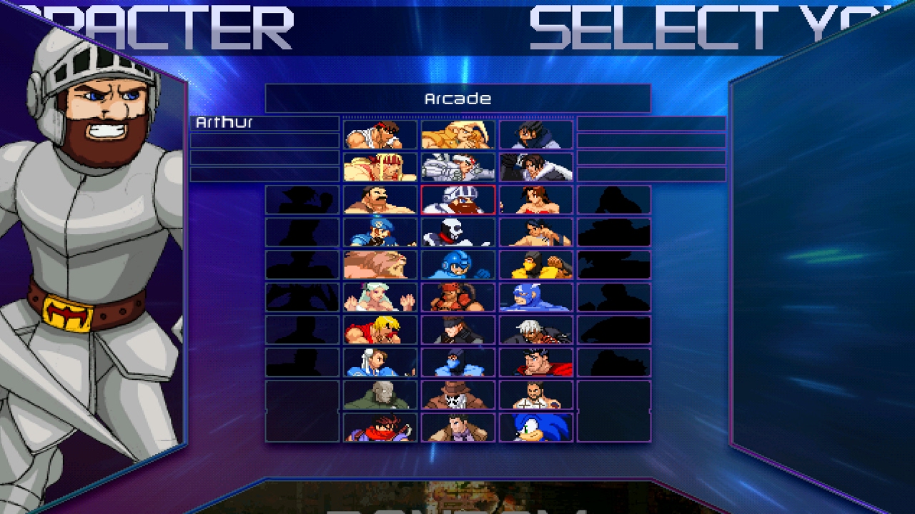 Capcom vs. World - Ft. Arthur The Knight from Ghosts 'n Goblins! - YouTube