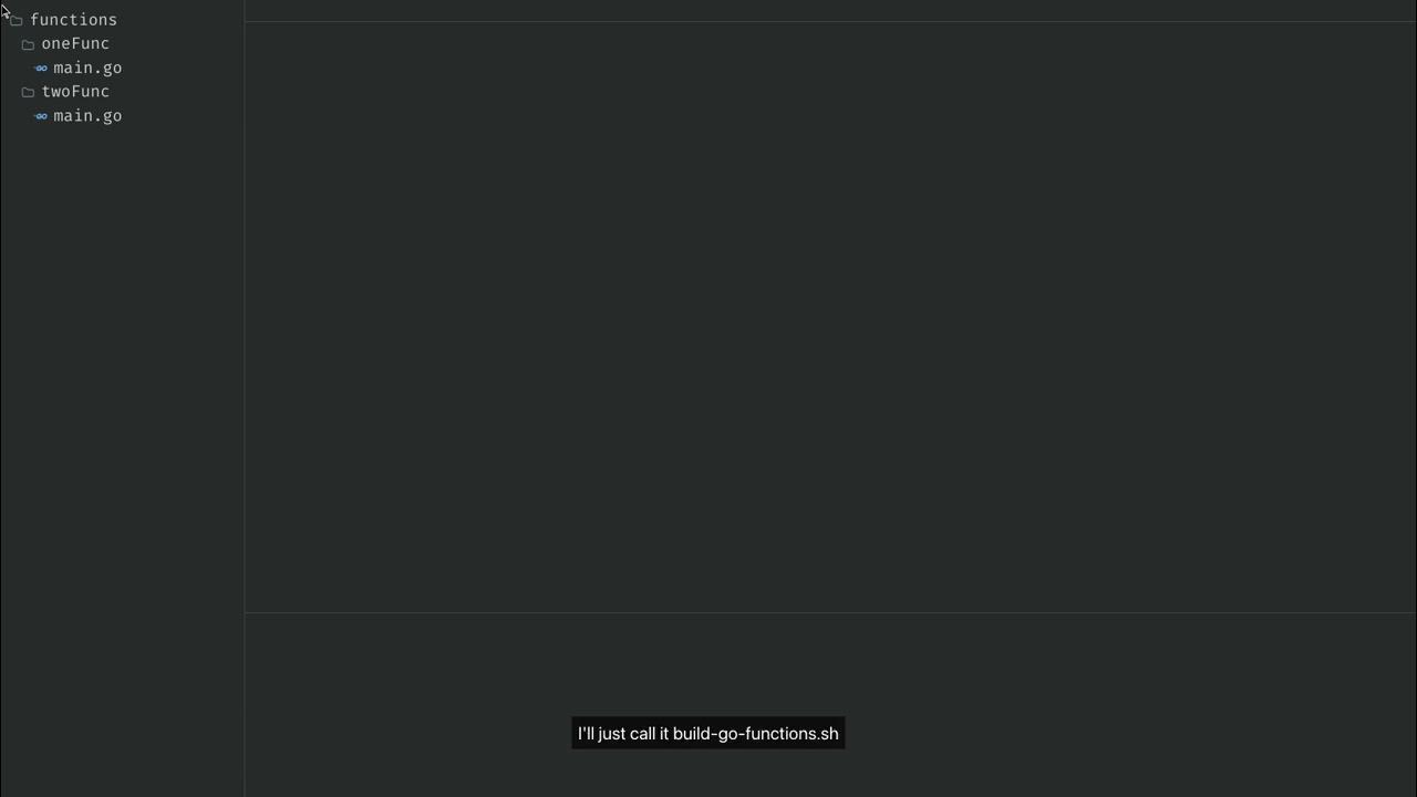 How I package my go serverless functions for Netlify! - YouTube