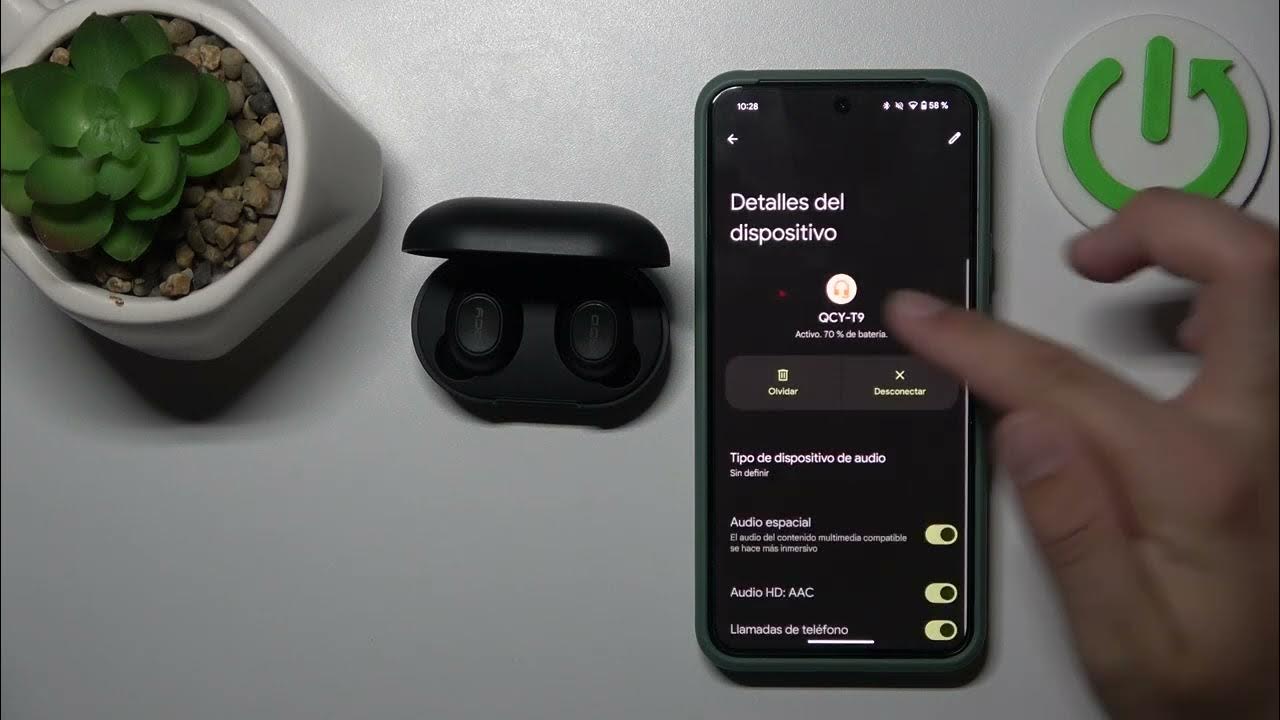 Cómo Desconectar los QCY T9 de un Android - YouTube