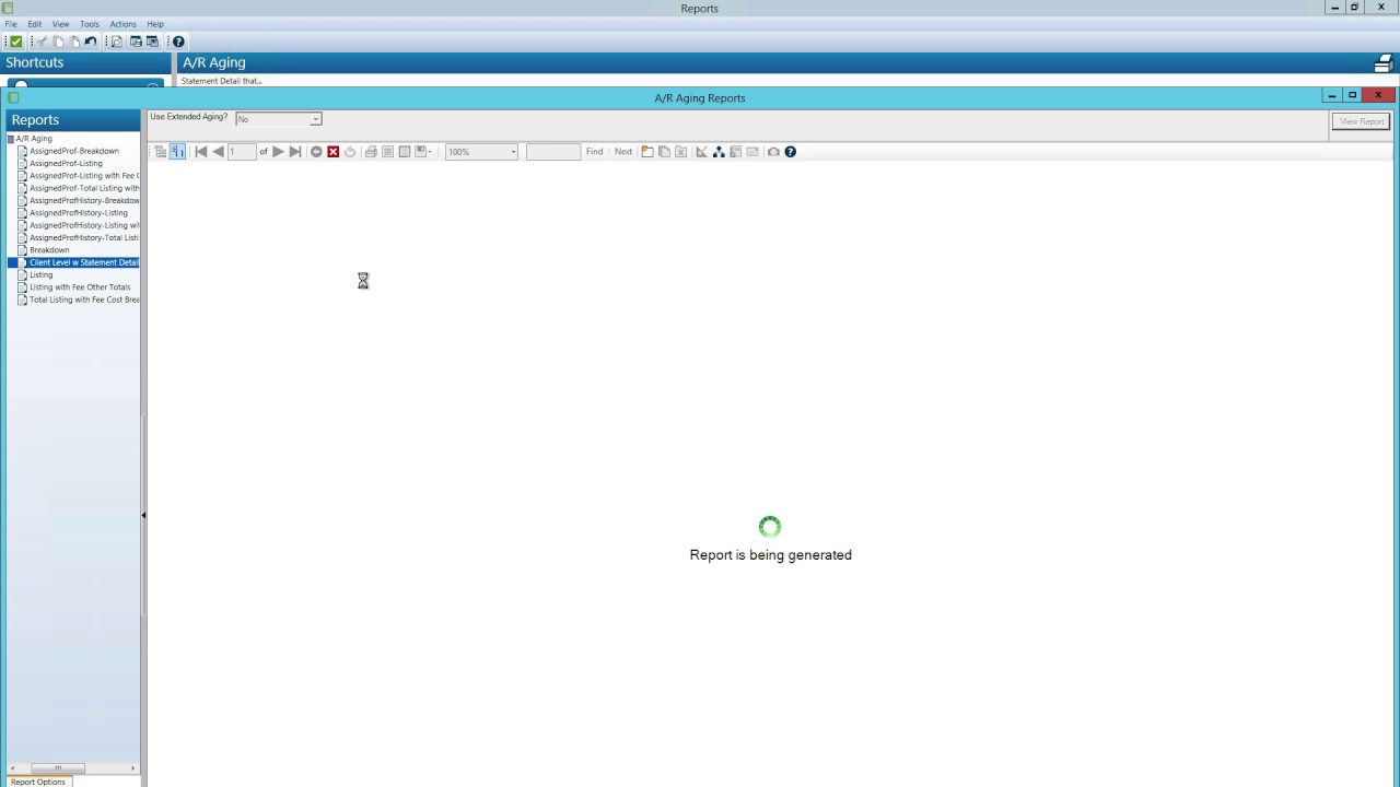 ProLaw Accounts Receivable Aging - YouTube
