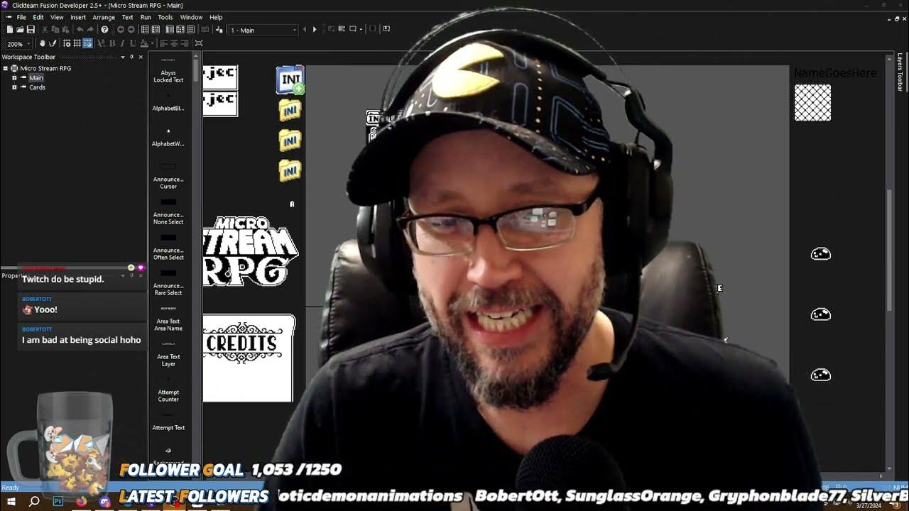 On the Beta home stretch! | Micro Stream RPG dev | Clickteam Fusion - YouTube