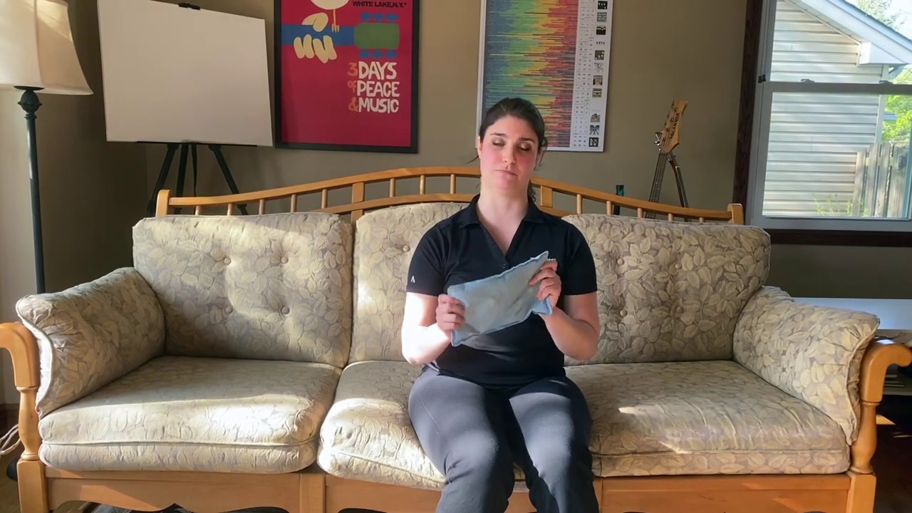 Icing the Lower Back - YouTube