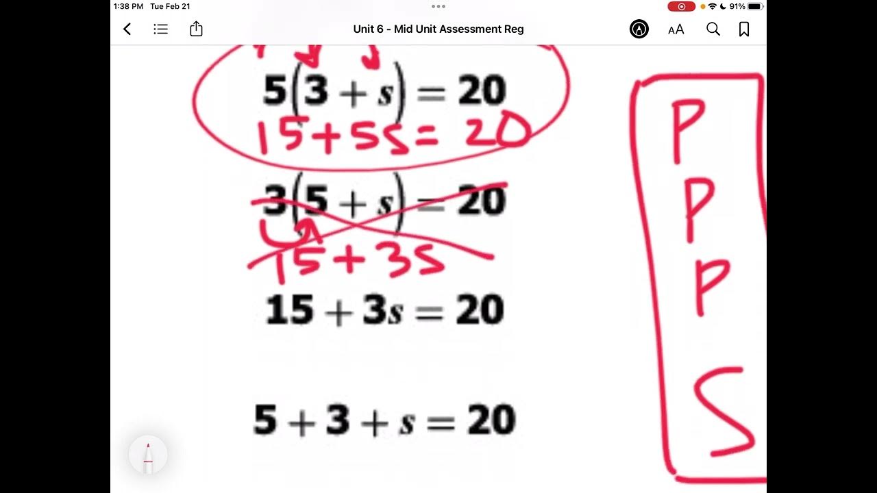 Unit 6: Mid Unit Assessment - YouTube