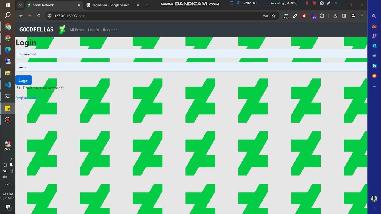 CS50’s Web Programming with Python and JavaScript - project 4 (Network) - YouTube