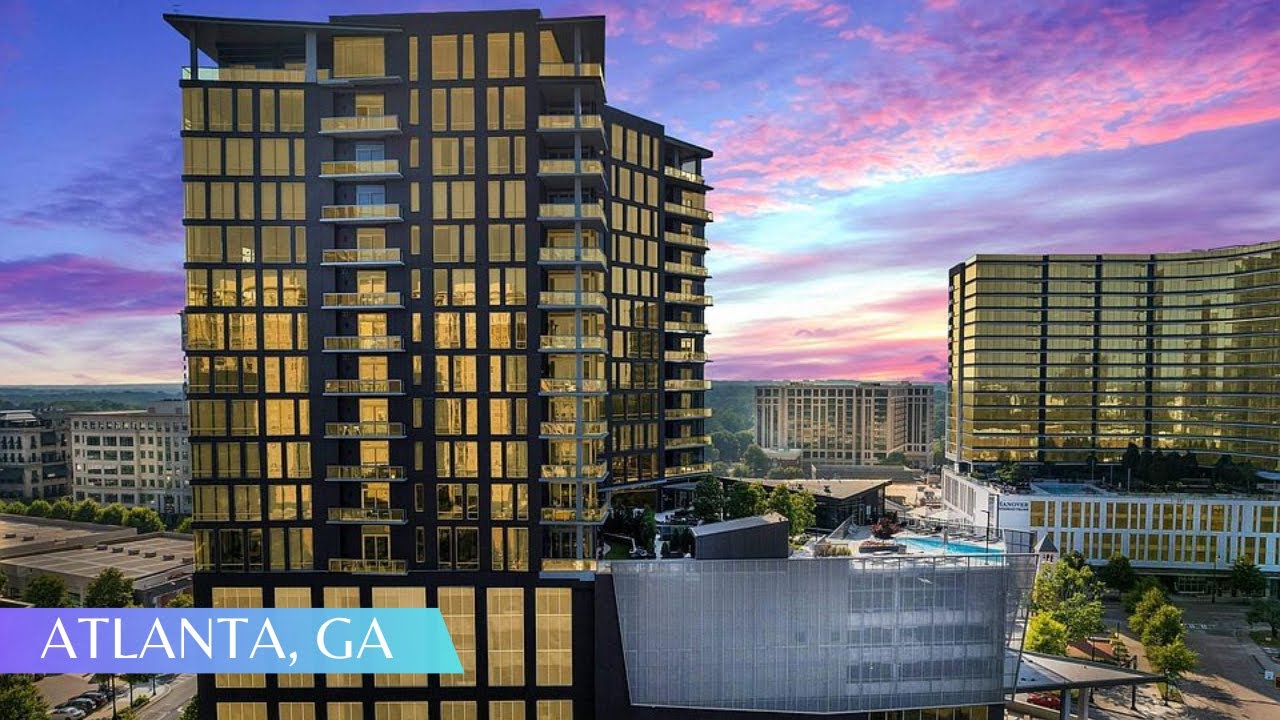 Luxury 14th Floor Condo With Skyline Views of Atlanta For Sale | 3 BEDS ...
