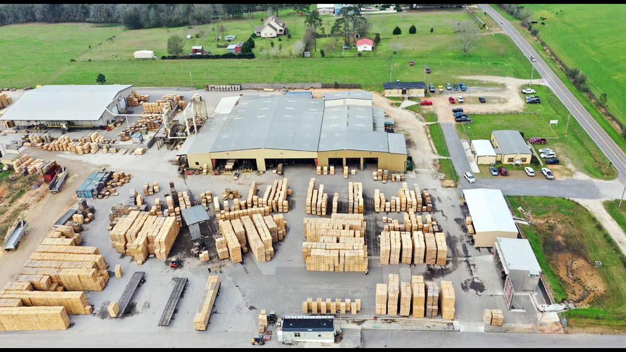Bay Wood Products - Aerial View - YouTube