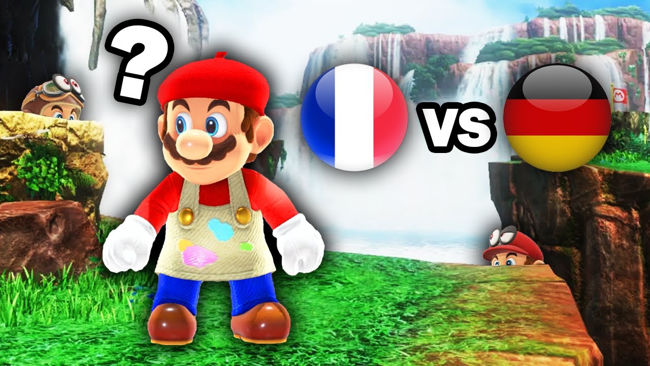 CACHE CACHE MARIO : FRANCE VS ALLEMAGNE (VOD) - YouTube