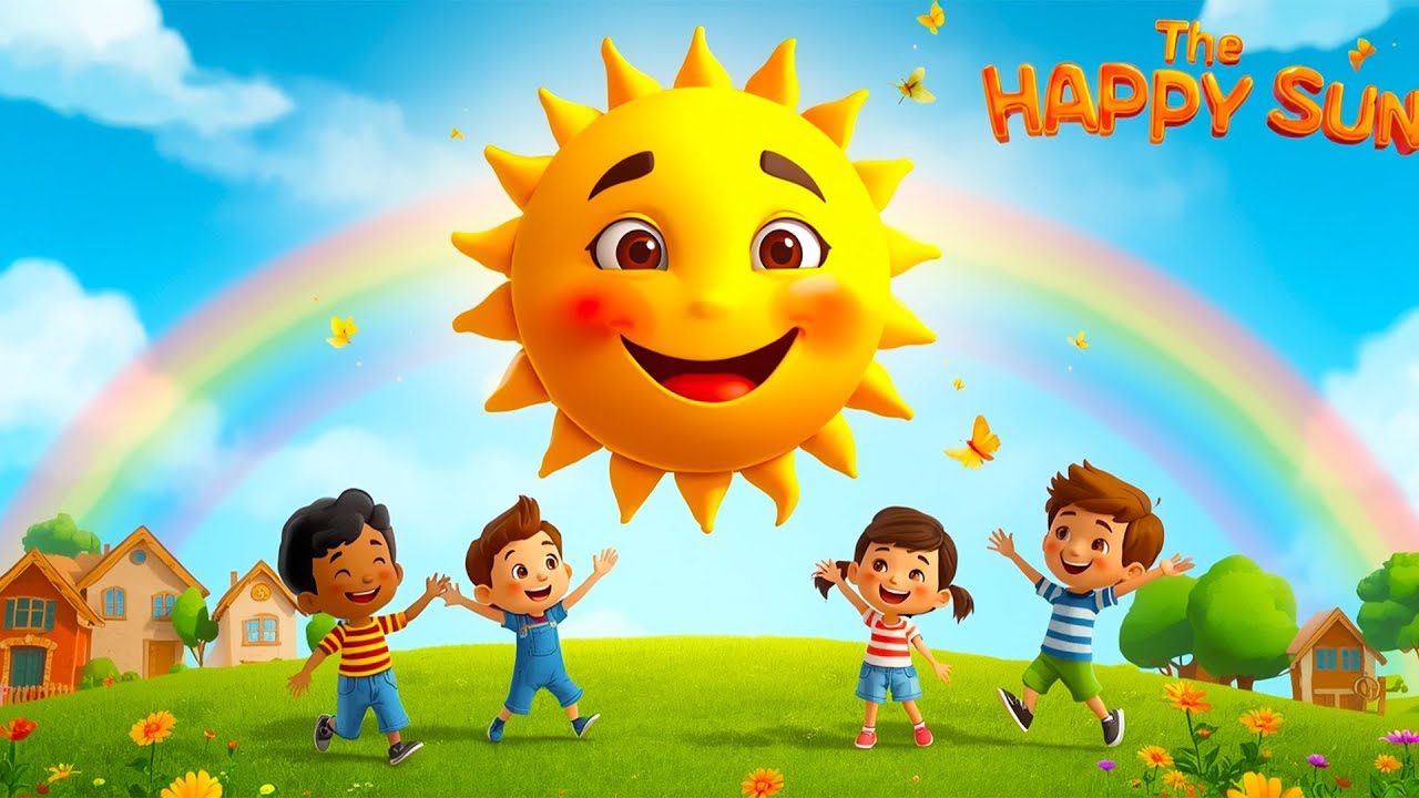 ☀️ Good Morning Mr. Sun | Happy Kids Song 🎶👧🧒 - YouTube