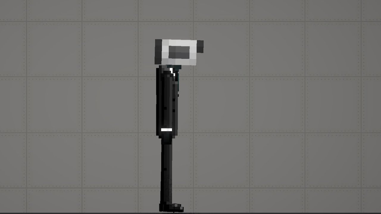 How to make camera man in melon playground - YouTube
