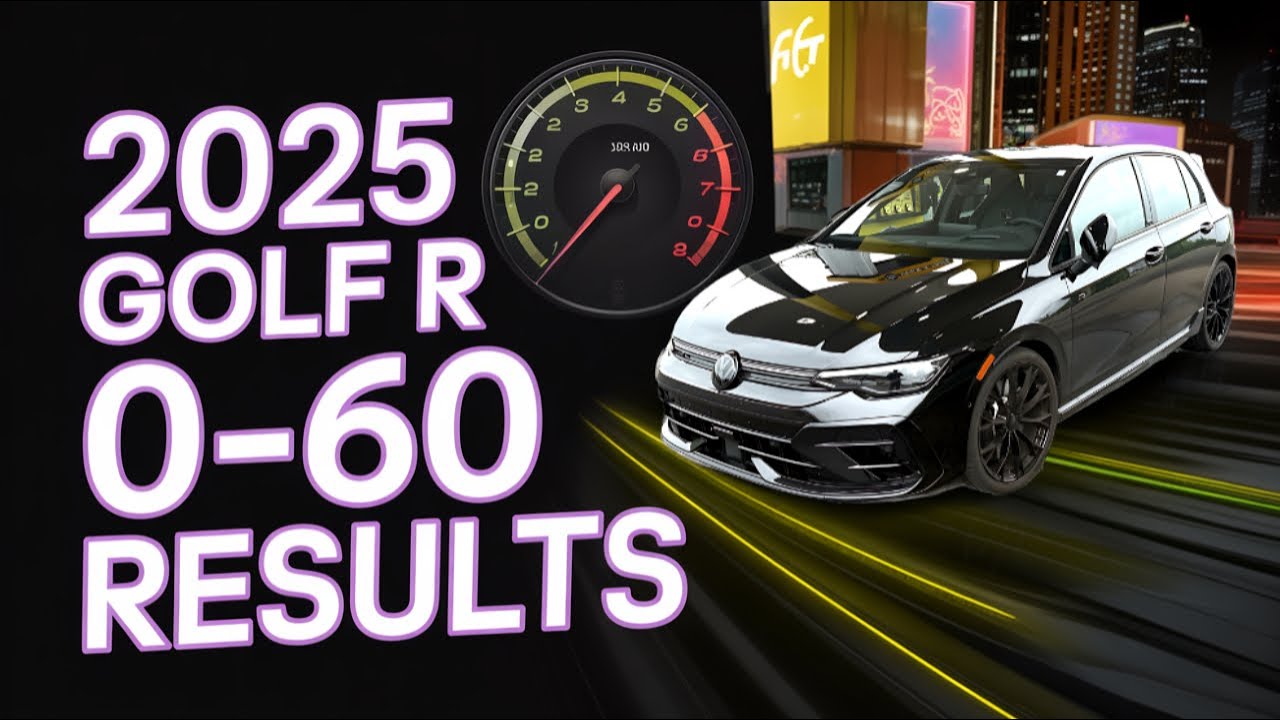 2025 VW Golf R 0–60 Test: Comfort Mode vs Race Mode Acceleration! - YouTube