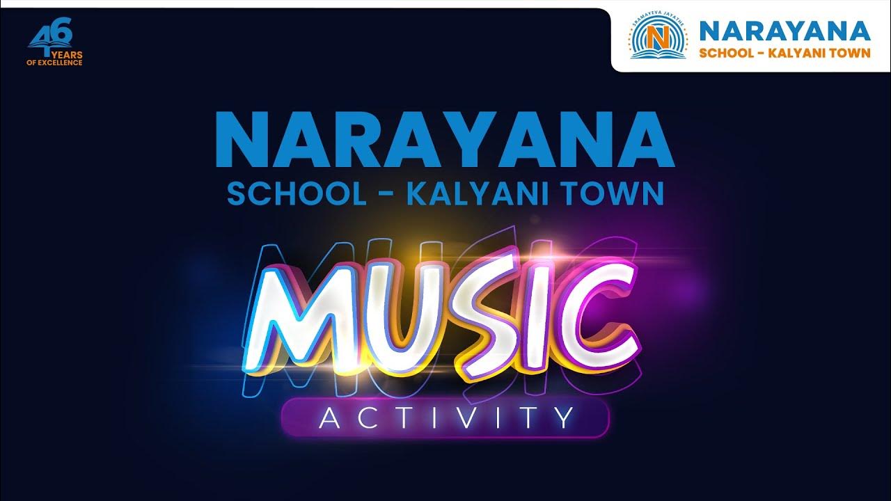 Narayana School - Kalyani Town Students shaping their musical journey - YouTube